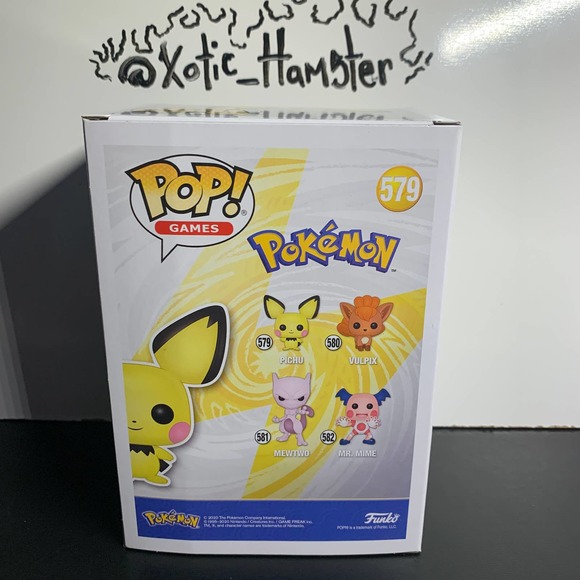 Funko | Other | Flocked Pichu Funko Pop Games Pokemon 220 Wonderous Con ...